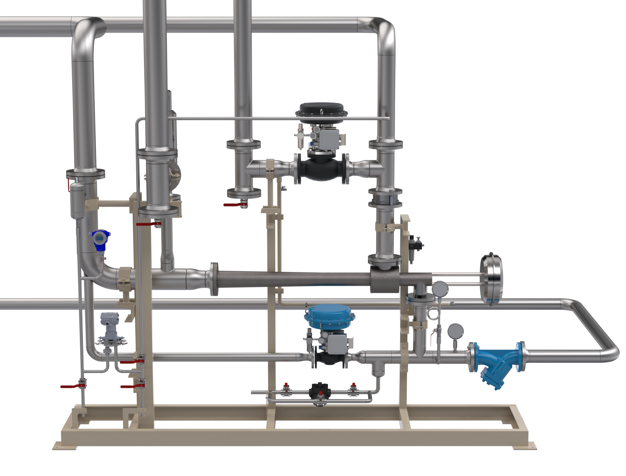 Steam and condensate removal system for Yankee - Powermade